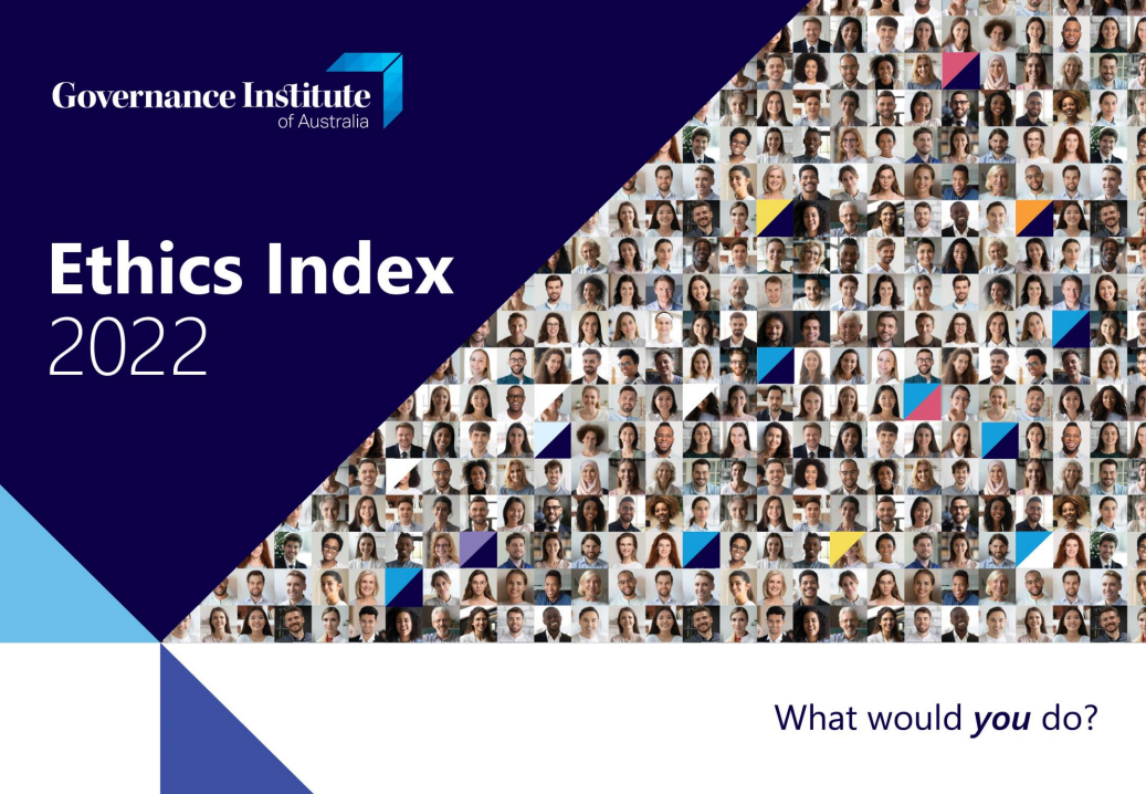Australian Governance - Ethics Survey 2022 - Kimmaree Thompson